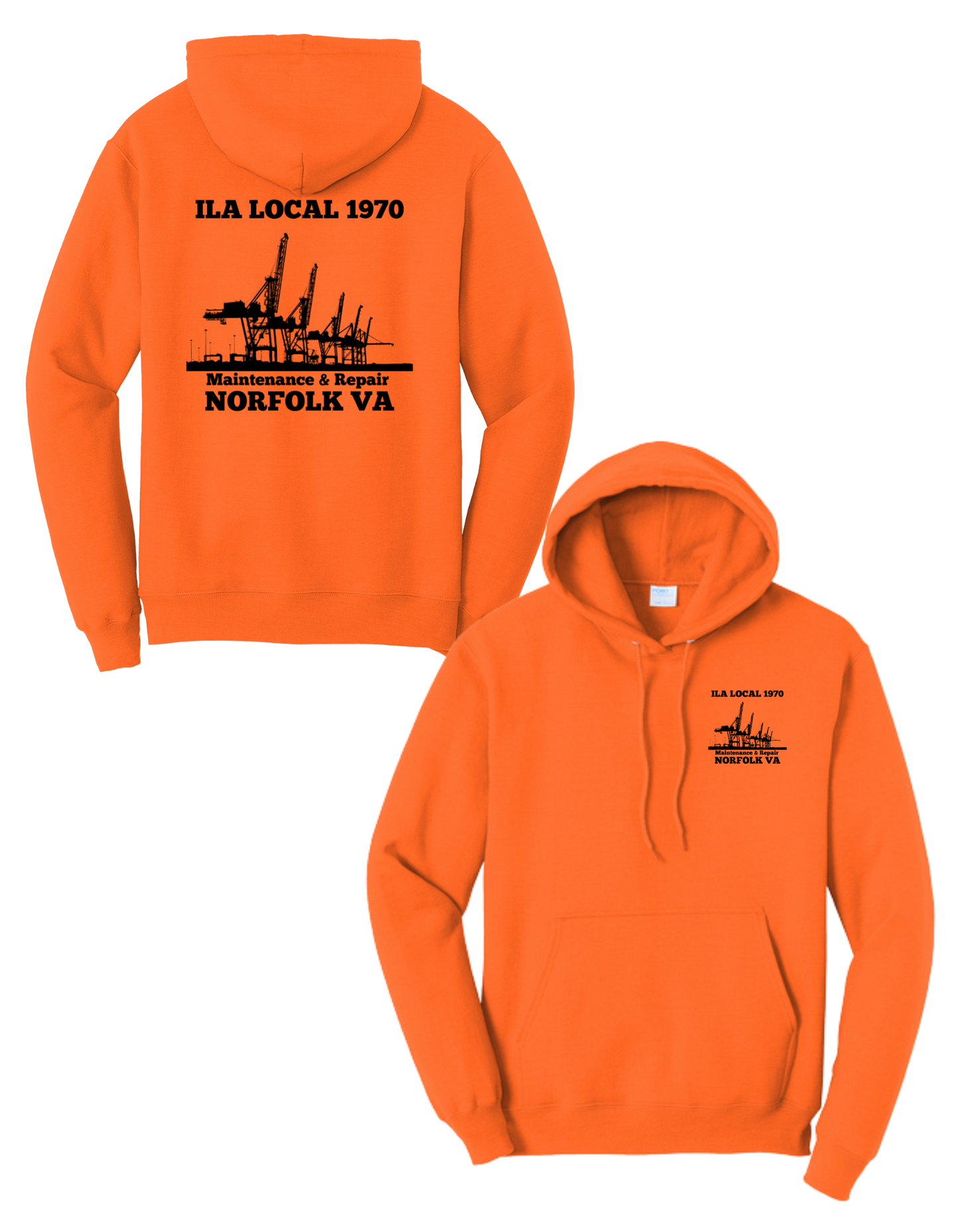 ILA Local 1970 Logo Hoodie – ML Apparel